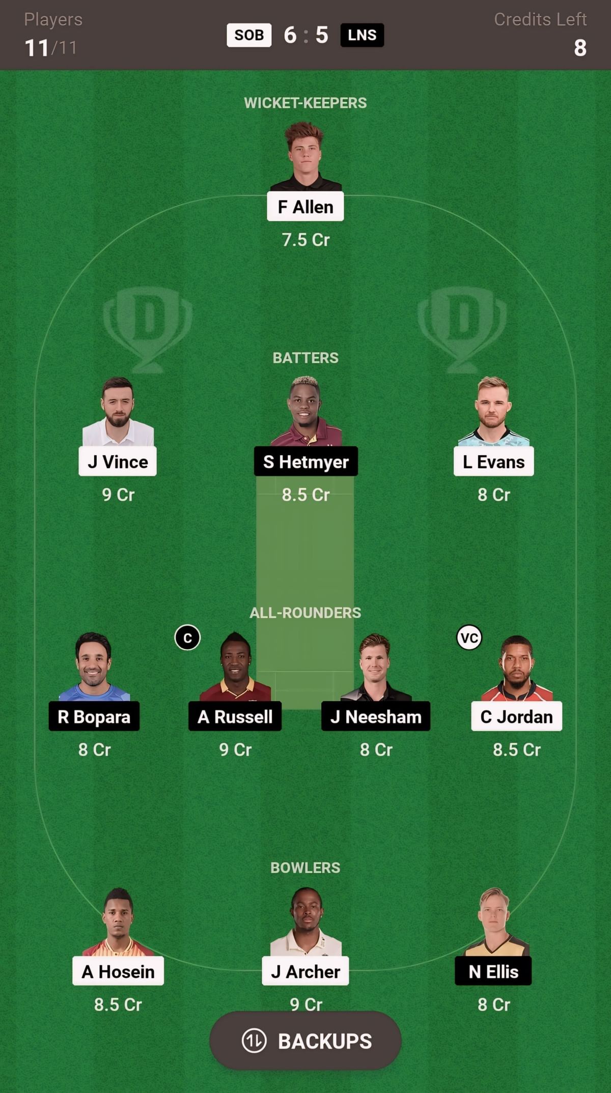 SOB vs LNS Dream11 Prediction: Fantasy Cricket Tips, Today's Playing 11, and Pitch Report for ...