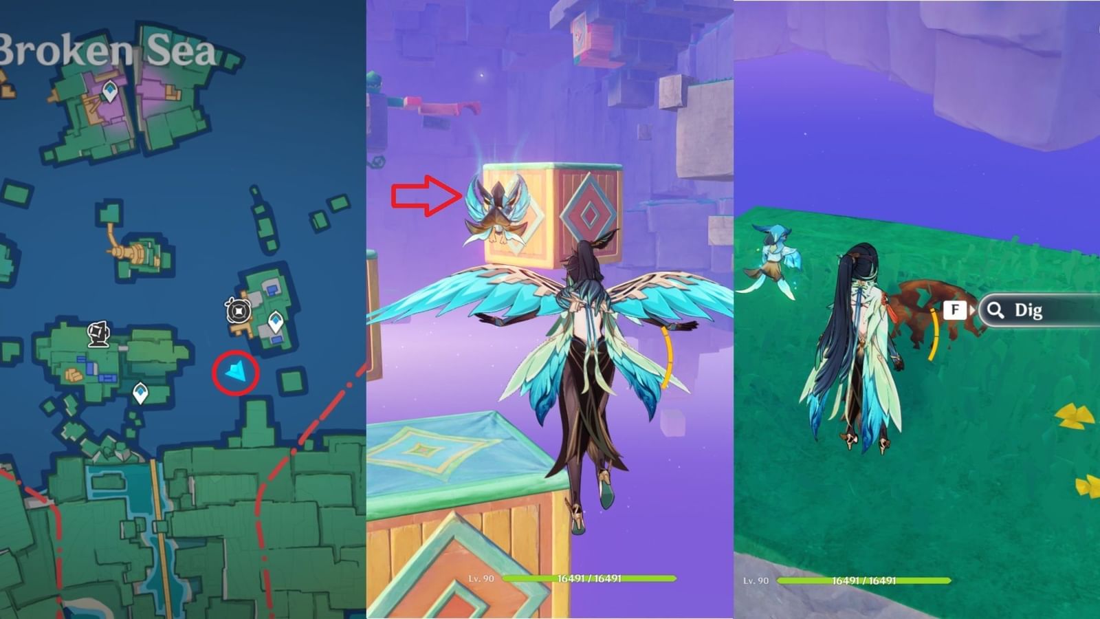 Genshin Impact Simulanka chest locations