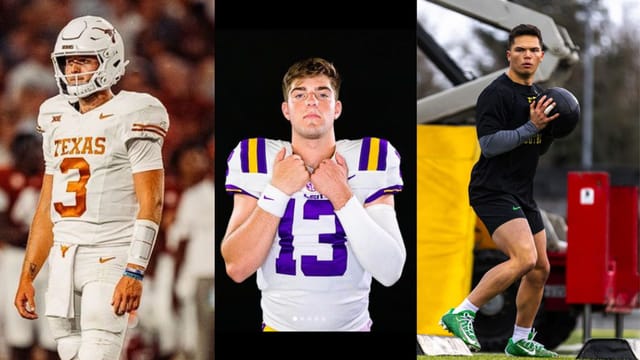 LSU QB Garrett Nussmeier becomes standout star at Manning Passing ...