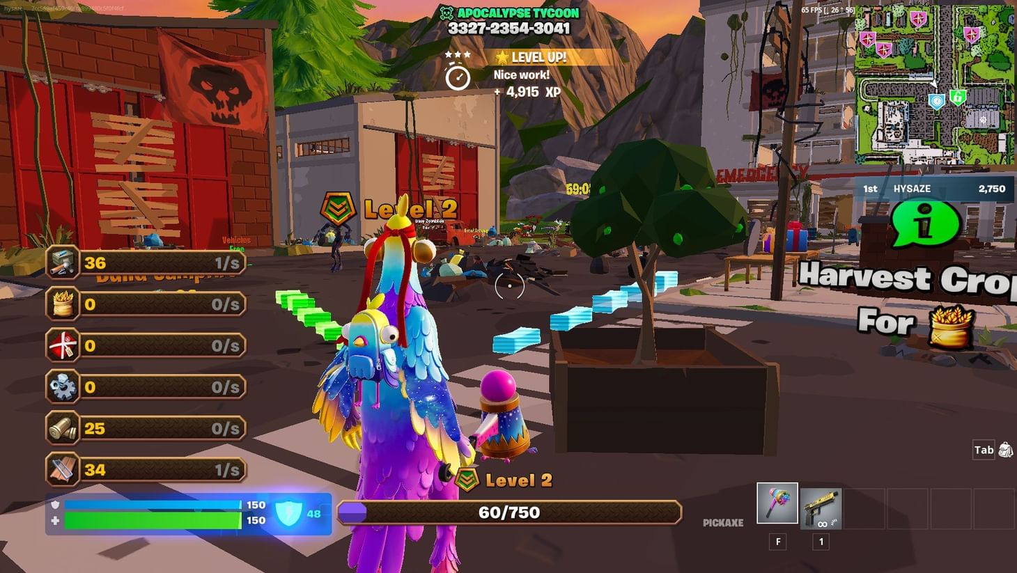 Fortnite Apocalypse Tycoon: UEFN map code, how to play, and more