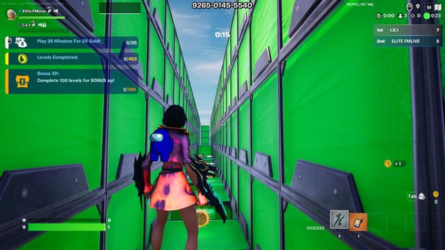 Fortnite Default Parkour 425: UEFN map code, how to play, and more