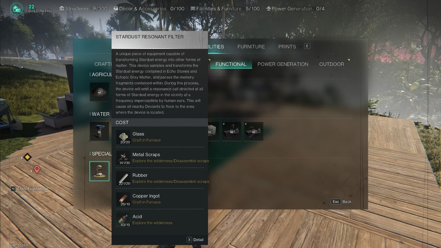How to get and use Stardust Resonant Filter in Once Human