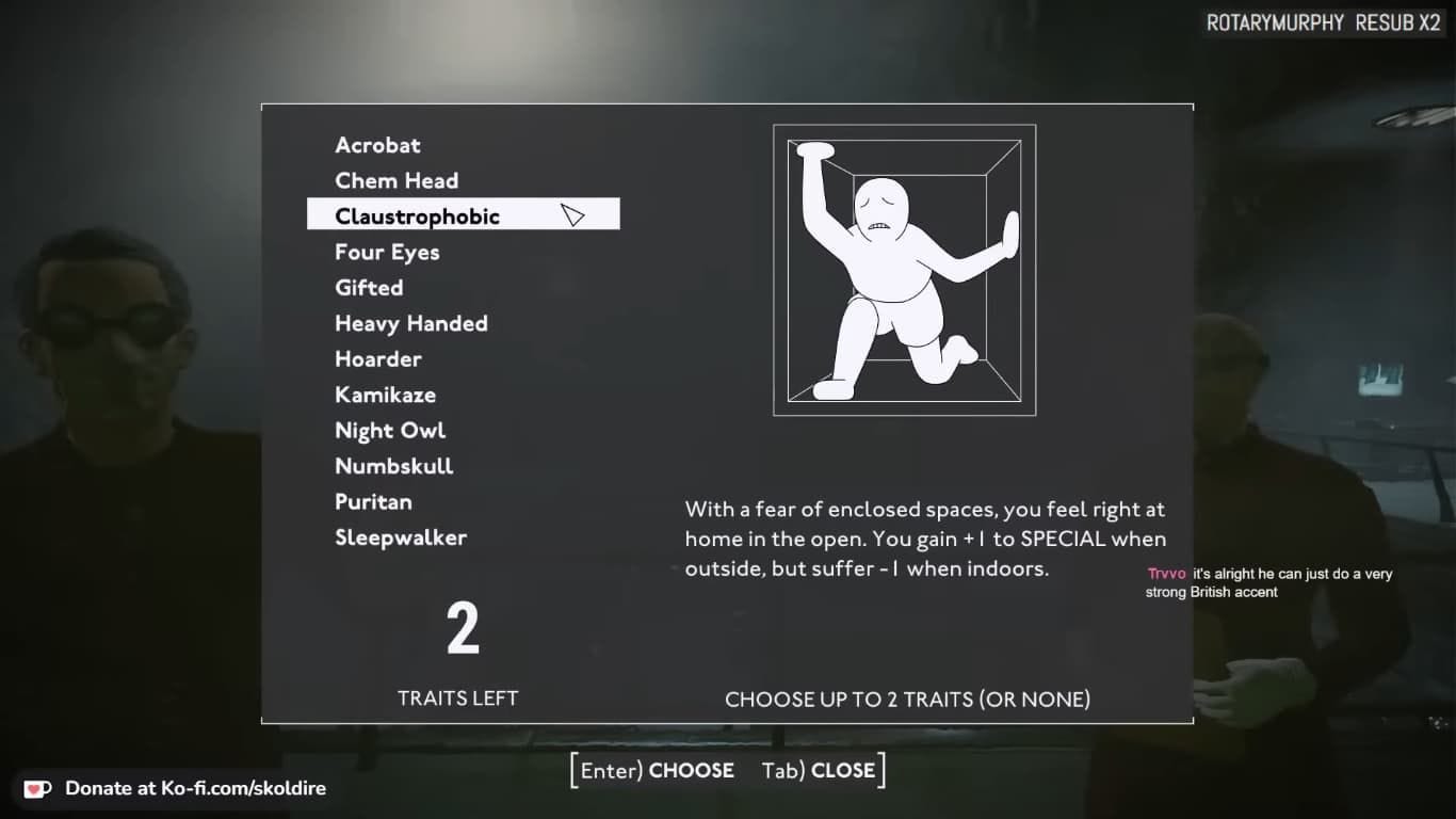 Best traits to take in Fallout London, explored