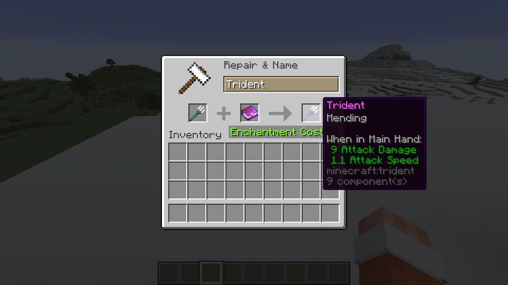 How to make the most OP trident in Minecraft