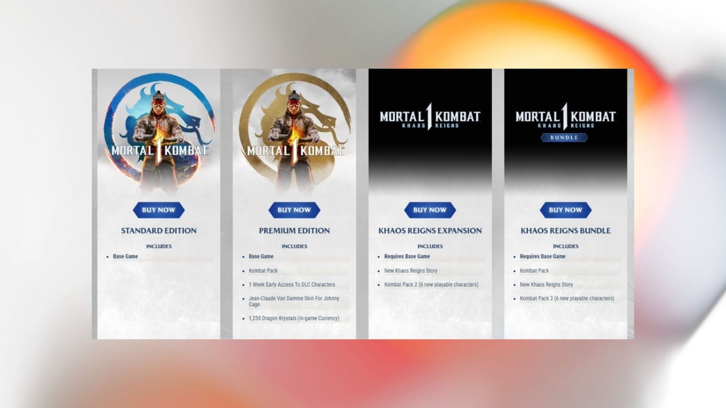 Mortal Kombat 1 Khaos Reigns pre-order guide: Price, pre-order bonuses ...