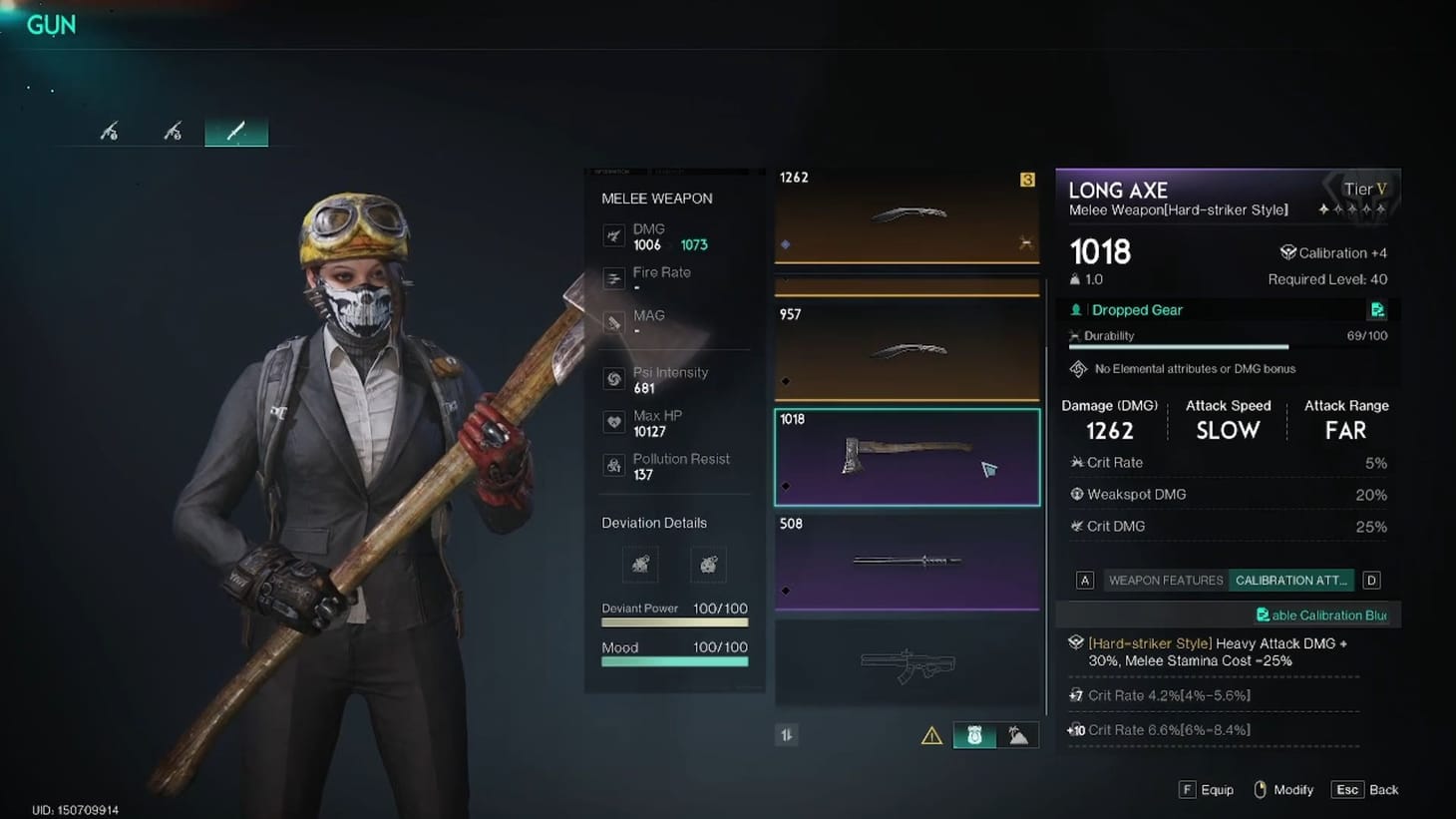 5 best melee weapons in Once Human, ranked