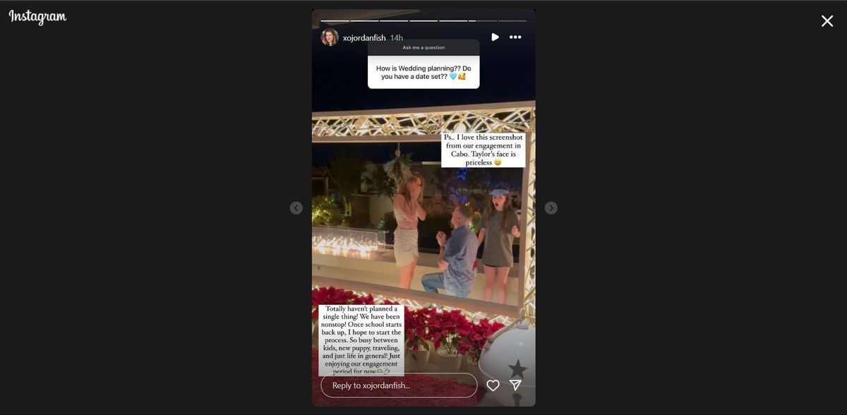 Denny Hamlin's fiancée Jordan Fish responds to wedding plans - "Once ...