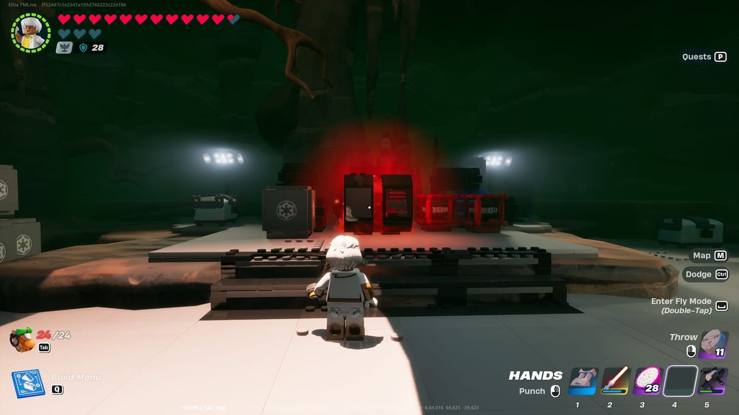 How to get Lightsaber in LEGO Fortnite