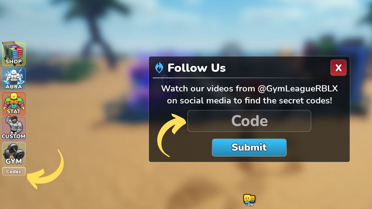 Gym League codes (September 2025)