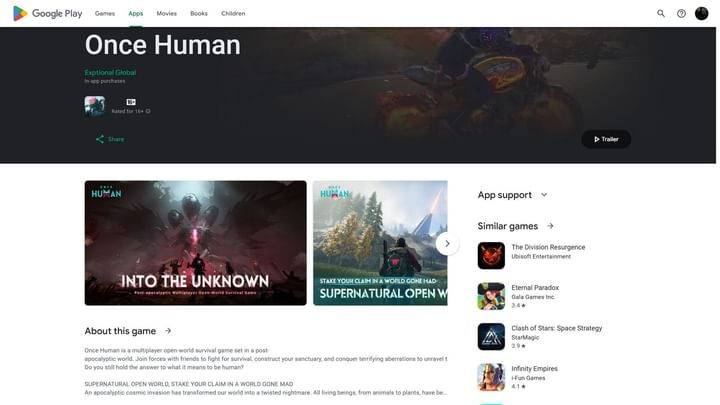 Will Once Human be on Android and iOS?
