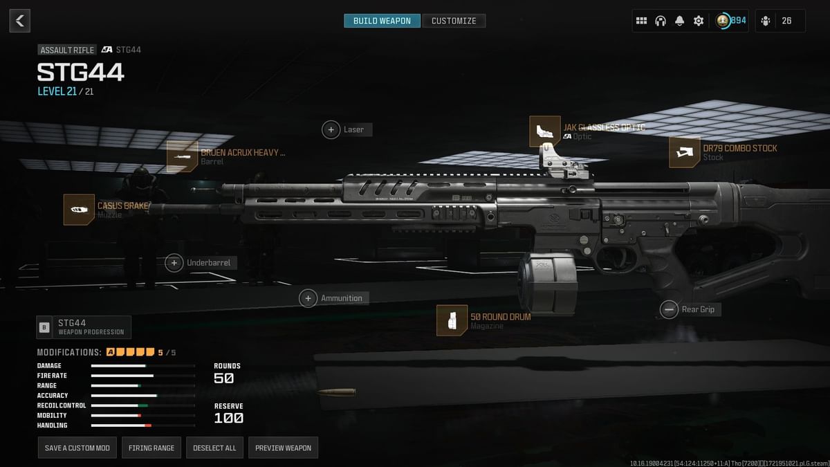 Swagg's STG 44 loadout is "overpowered" in Warzone Season 5