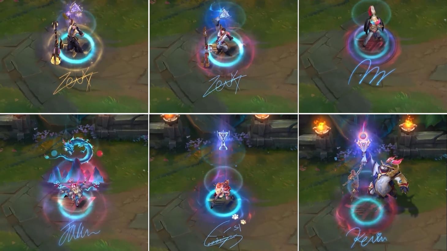 League of Legends: League of Legends brand new T1 Worlds 2023 skins ...