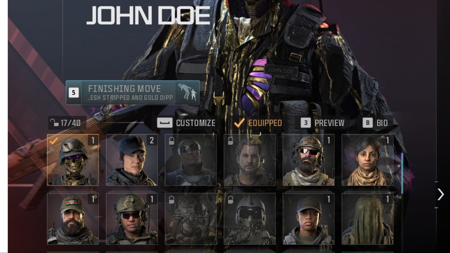 How to do a finishing move in MW3 and Warzone