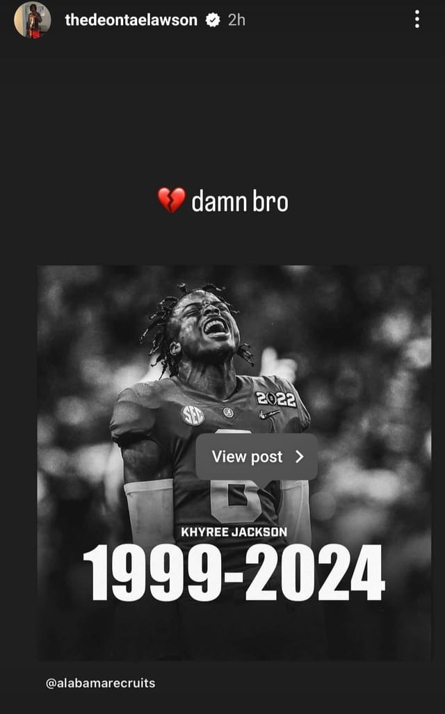 5 college football stars who reacted to Khyree Jackson's tragic death ...