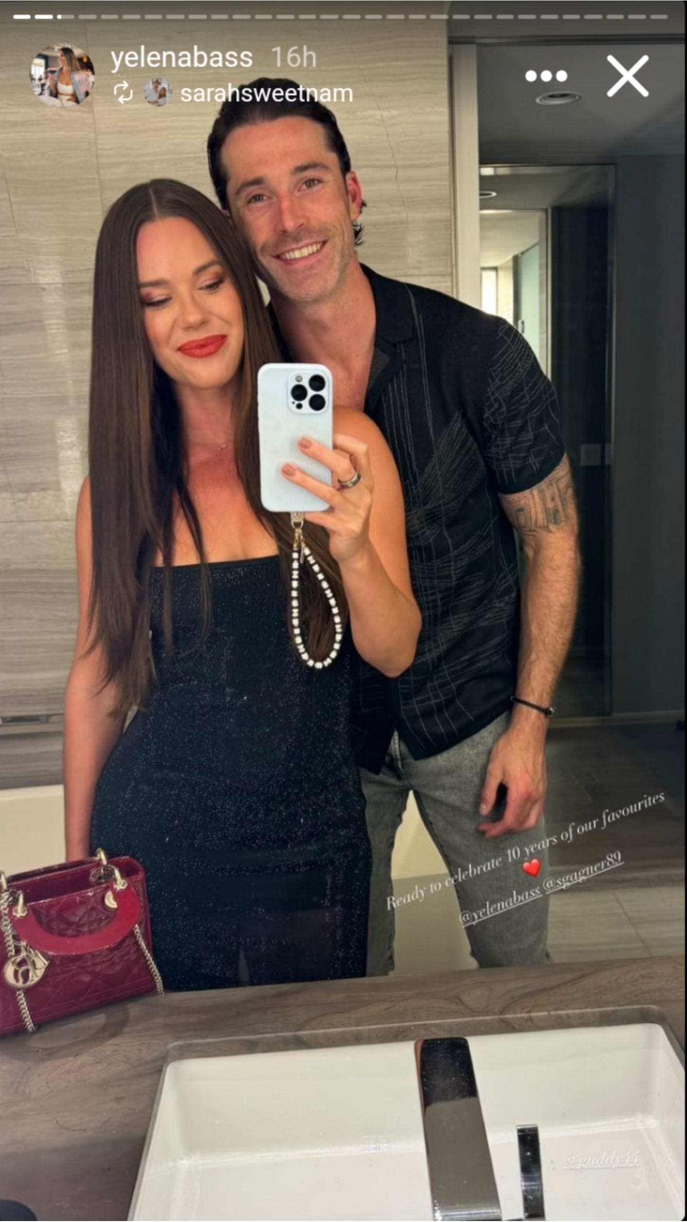 In Photos: Sam Gagner and wife Rachel celebrate their 10-year ...