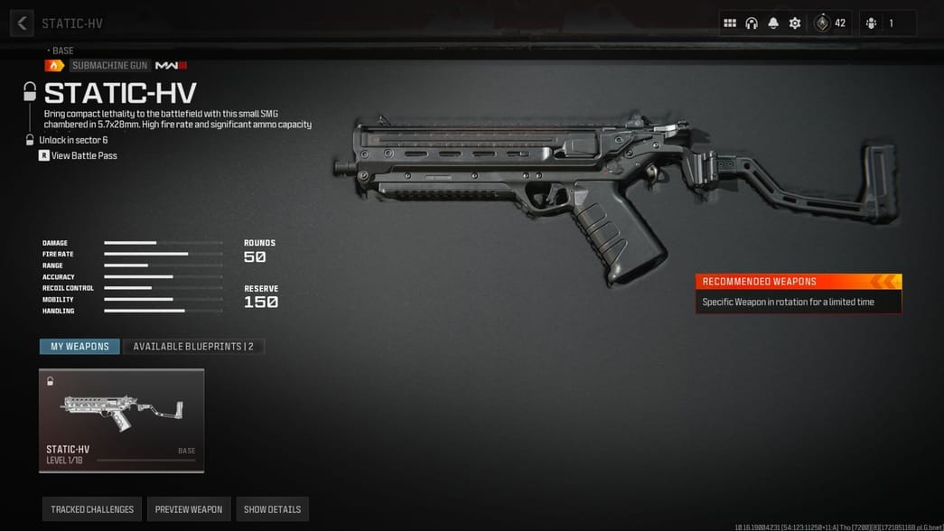 Best Static-HV loadout in Modern Warfare 3