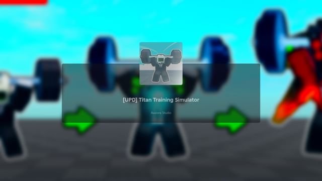 How to play Roblox Titan Training Simulator