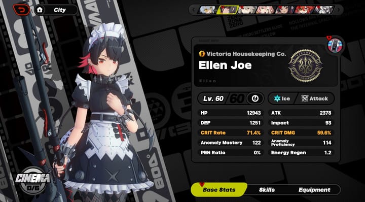 Zenless Zone Zero: Zenless Zone Zero Ellen Joe guide: Best W-Engines ...