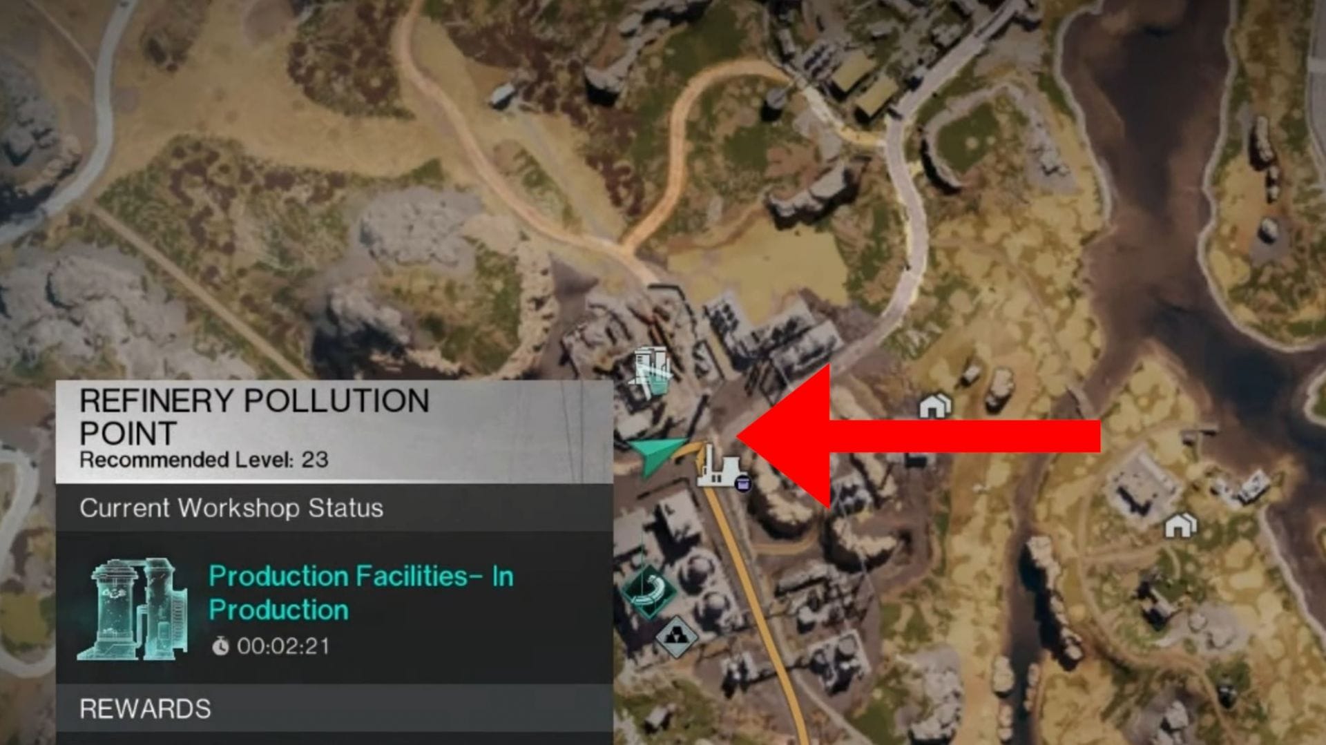 All Refinery Pollution Point crate locations in Once Human
