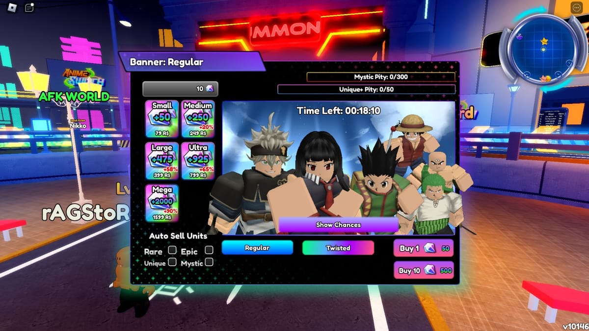 Anime Switch Tier List