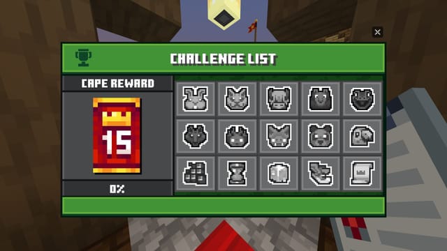 All challenges in MCC x Minecraft 15th Anniversary Party and how to ...