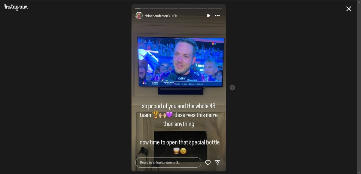 Exploring Alex Bowman and girlfriend Chloe Henderson's relationship timeline: Everything we know