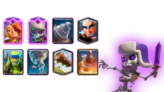Clash Royale: Best Clash Royale Skeletons Evolution decks in Clash Royale