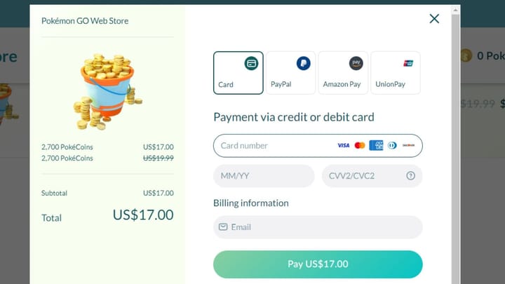 Is the Pokemon GO Web Store worth purchasing from?