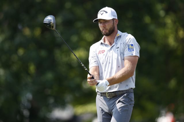 WATCH: Sam Burns almost holes a rescue shot from the rocks at 3M Open