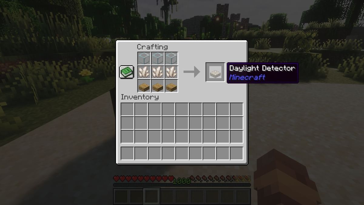 Minecraft daylight sensor guide: Recipe, uses, and more