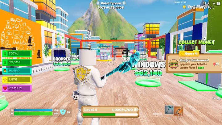 Fortnite Hotel Tycoon: UEFN map code, how to play, and more