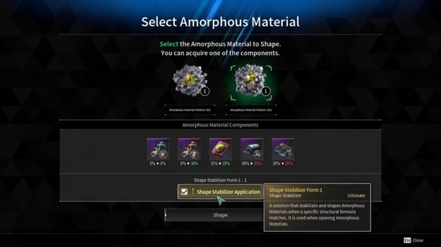 The First Descendant: How to get and use Shape Stabilizers