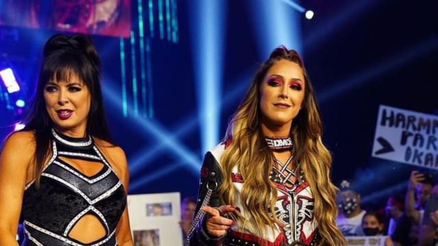 After being off AEW TV for nearly two years, Rebel shows off new look ...