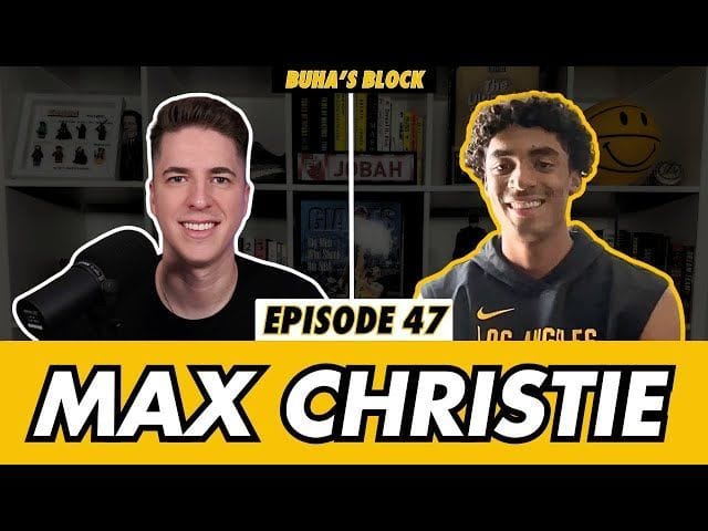 "Being that guy that can take a load off" - Max Christie breaks down ...