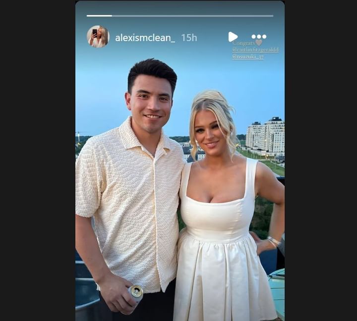 In Photos: Canadiens' Nick Suzuki marries his longtime girlfriend ...