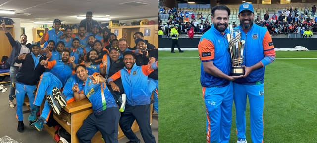 India Champions: [In Pictures] "We are the champions" - Irfan Pathan ...