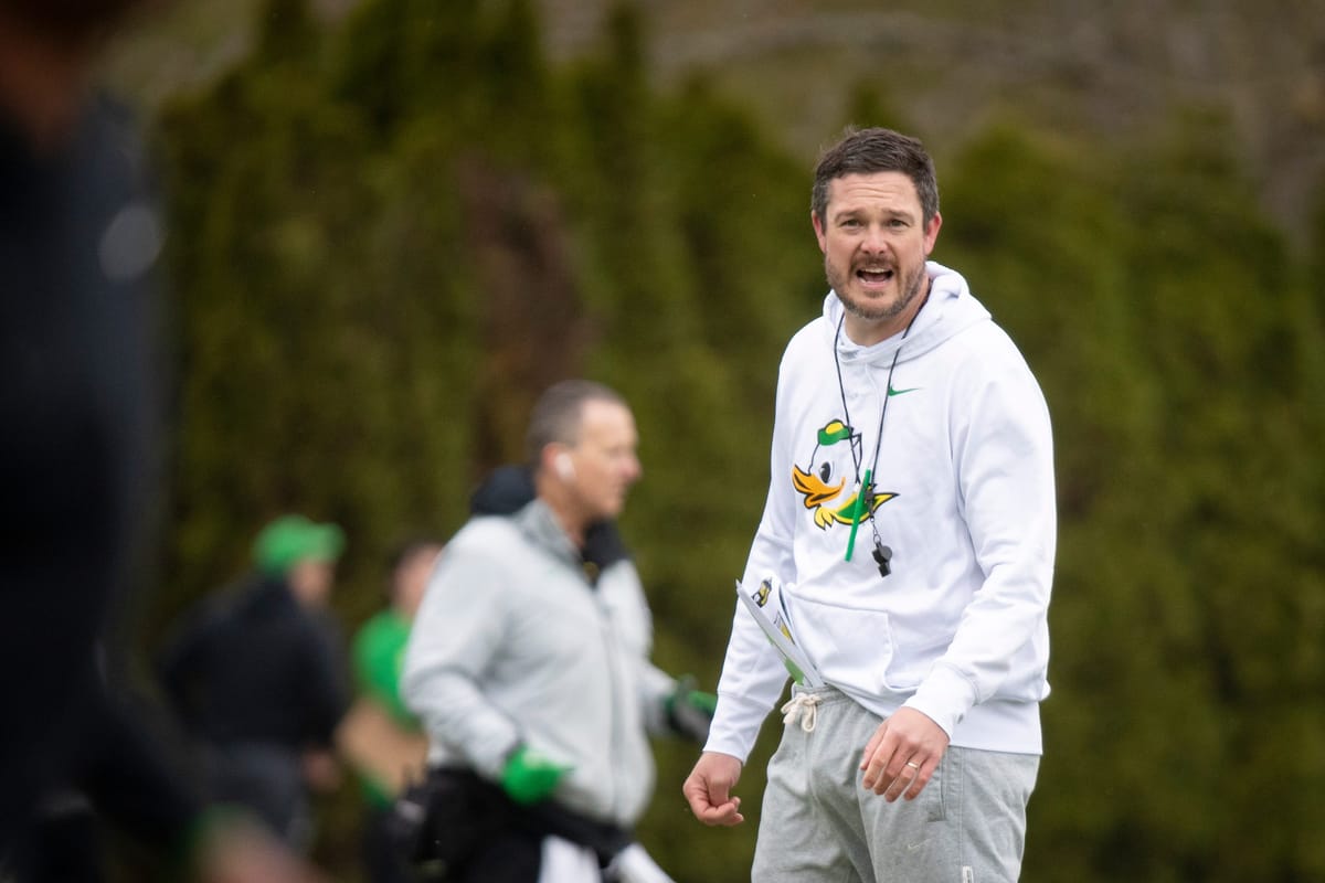 Oregon HC Dan Lanning mourns Khyree Jackson's tragic death with ...