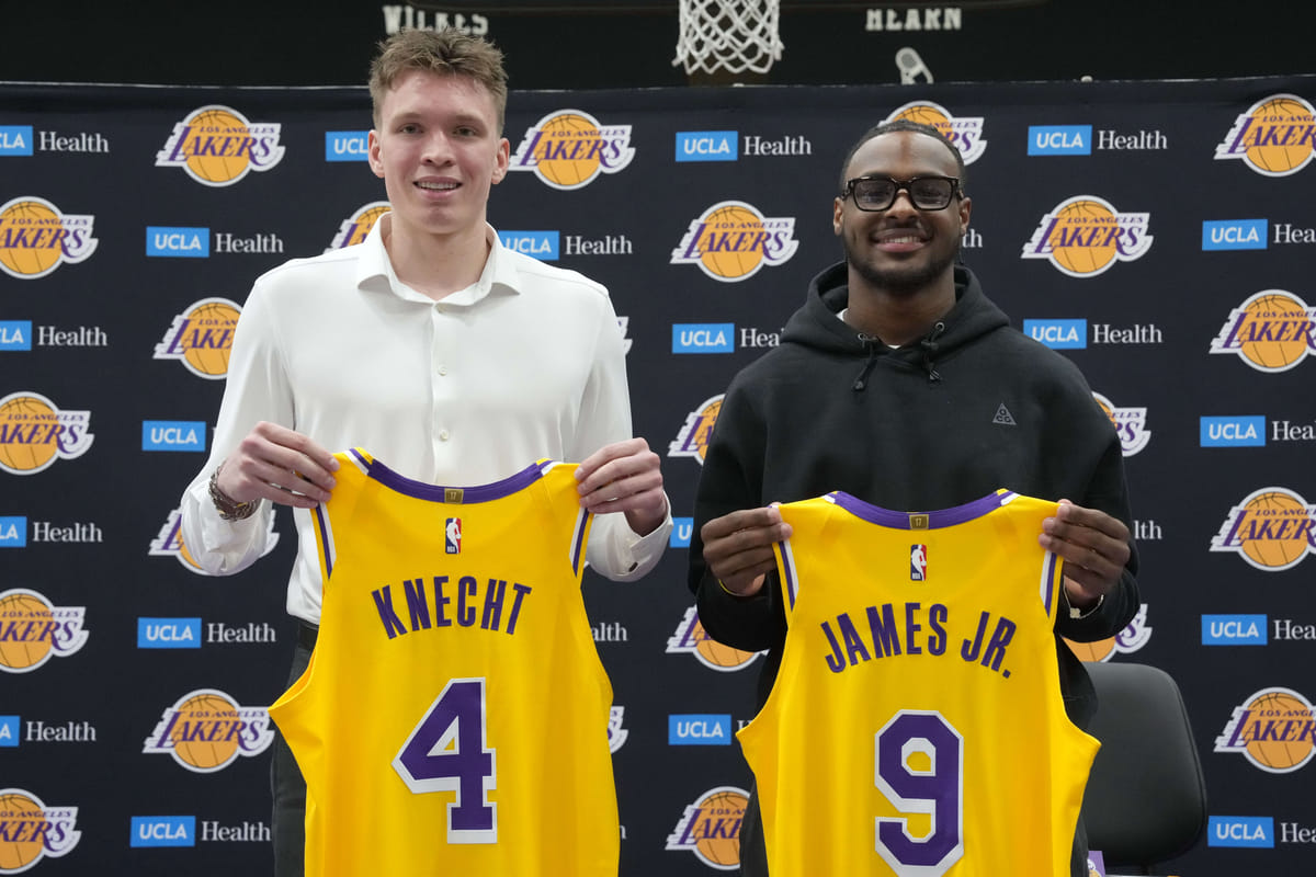 Lakers rookie Dalton Knecht snubs LeBron James & Lakers as greatest ...