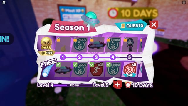Roblox: Bake Da Baby Season 1 Battle Pass and Quests overview