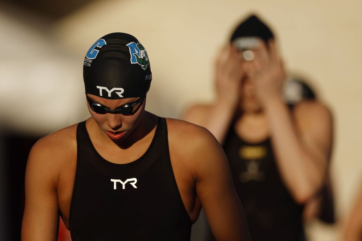 Meet Torri Huske, the Arlington swimmer who won first individual gold ...