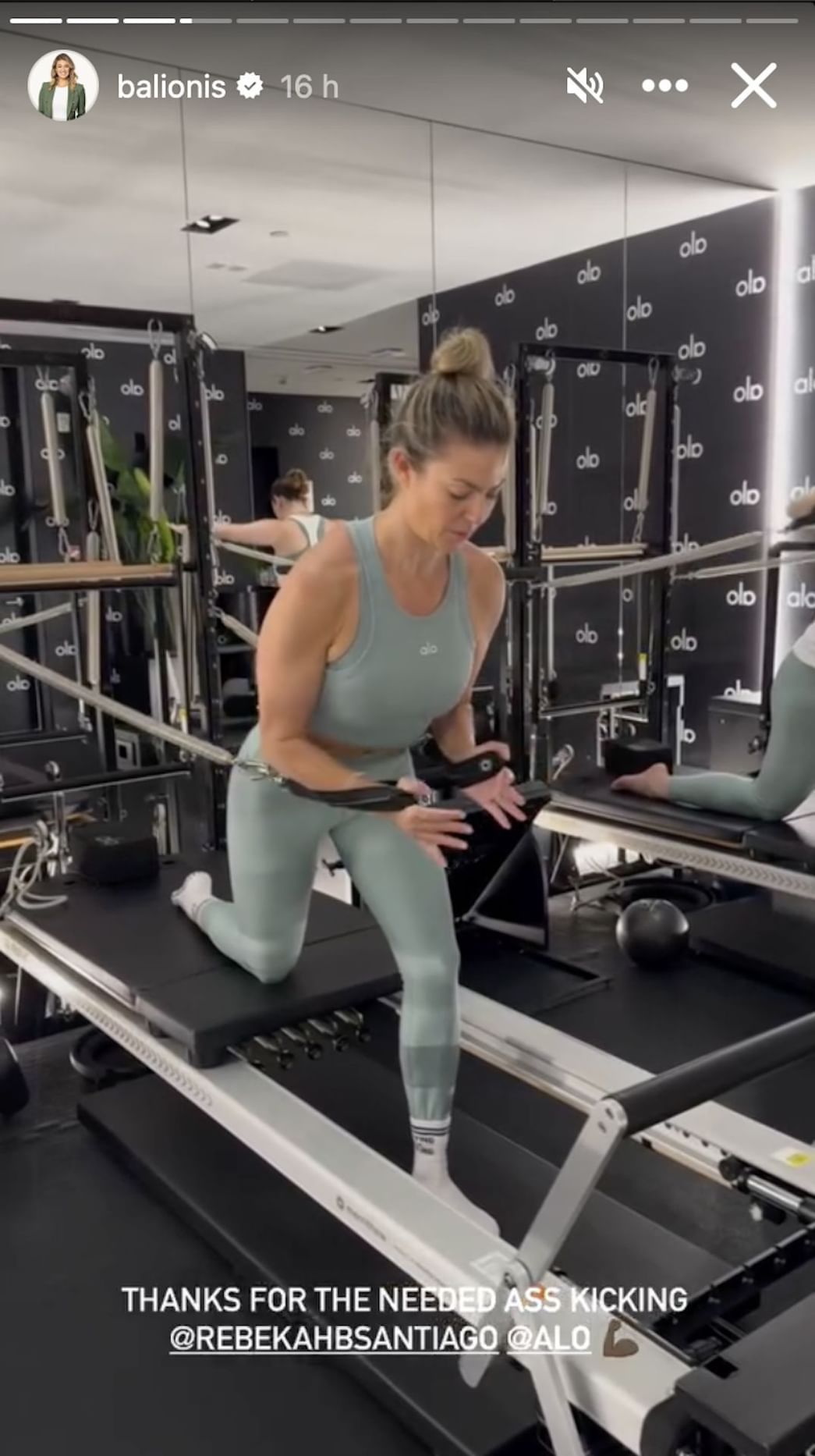 “Thanks for the needed a** kicking”: Amanda Balionis shares workout ...