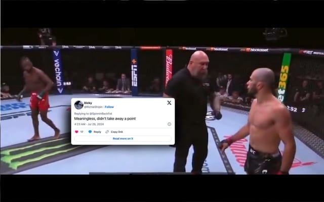 "Acts stern but allows fence grabs" - Fans in two minds about referee ...