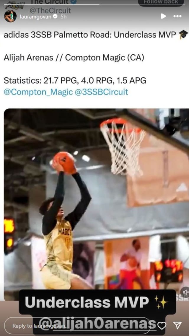 Proud parents Gilbert Arenas and Laura Govan beam as son Alijah grabs ...