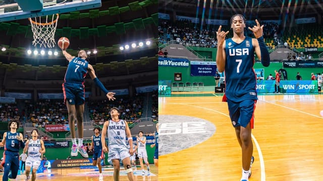 AJ Dybantsa stats last night: How did the no. 1 recruit perform in the FIBA U17 World Cup ...
