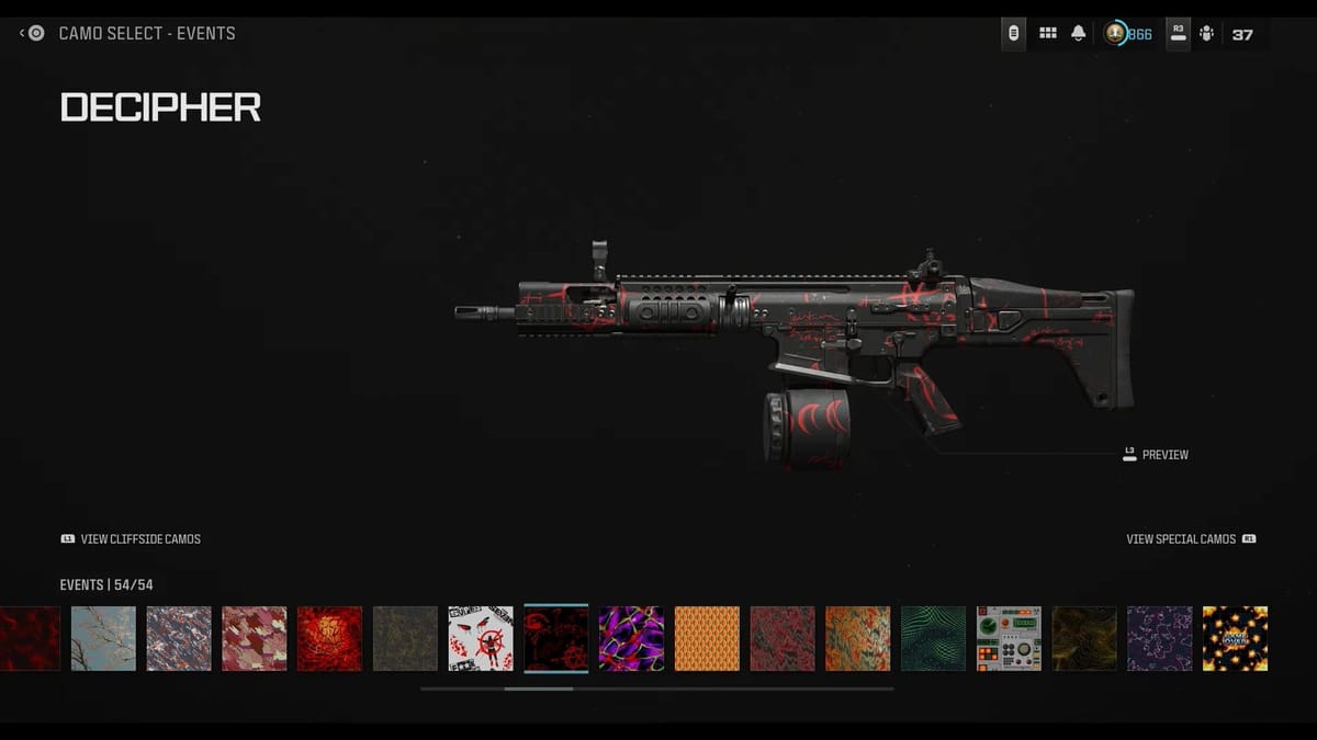 How to get the Decipher Camo in Warzone