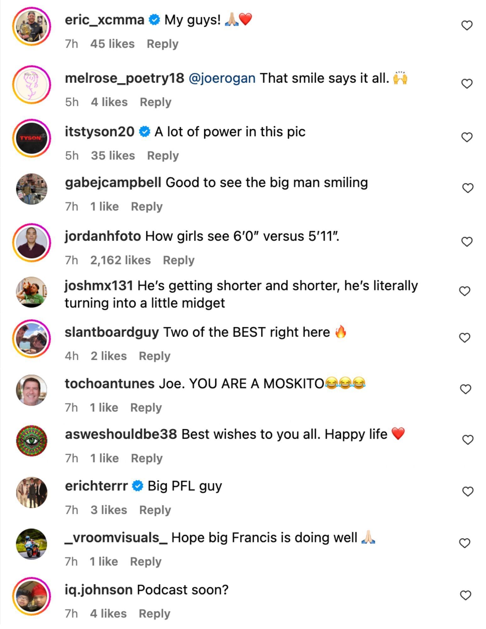 Francis Ngannou: "Good to see Francis with a smile again" - Fans react as Joe Rogan and Francis ...