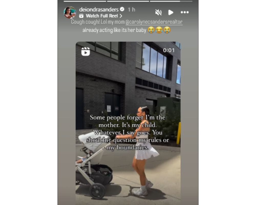 Deion Sanders: “Acting like its her baby”: Deion Sanders’ daughter ...