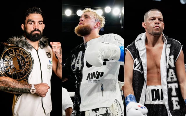 Nate Diaz: Mike Perry shouts out Nate Diaz for lasting 10 rounds with ...