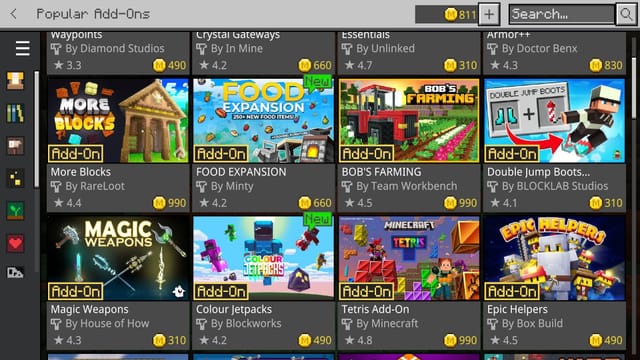 How to get addons for Minecraft PE