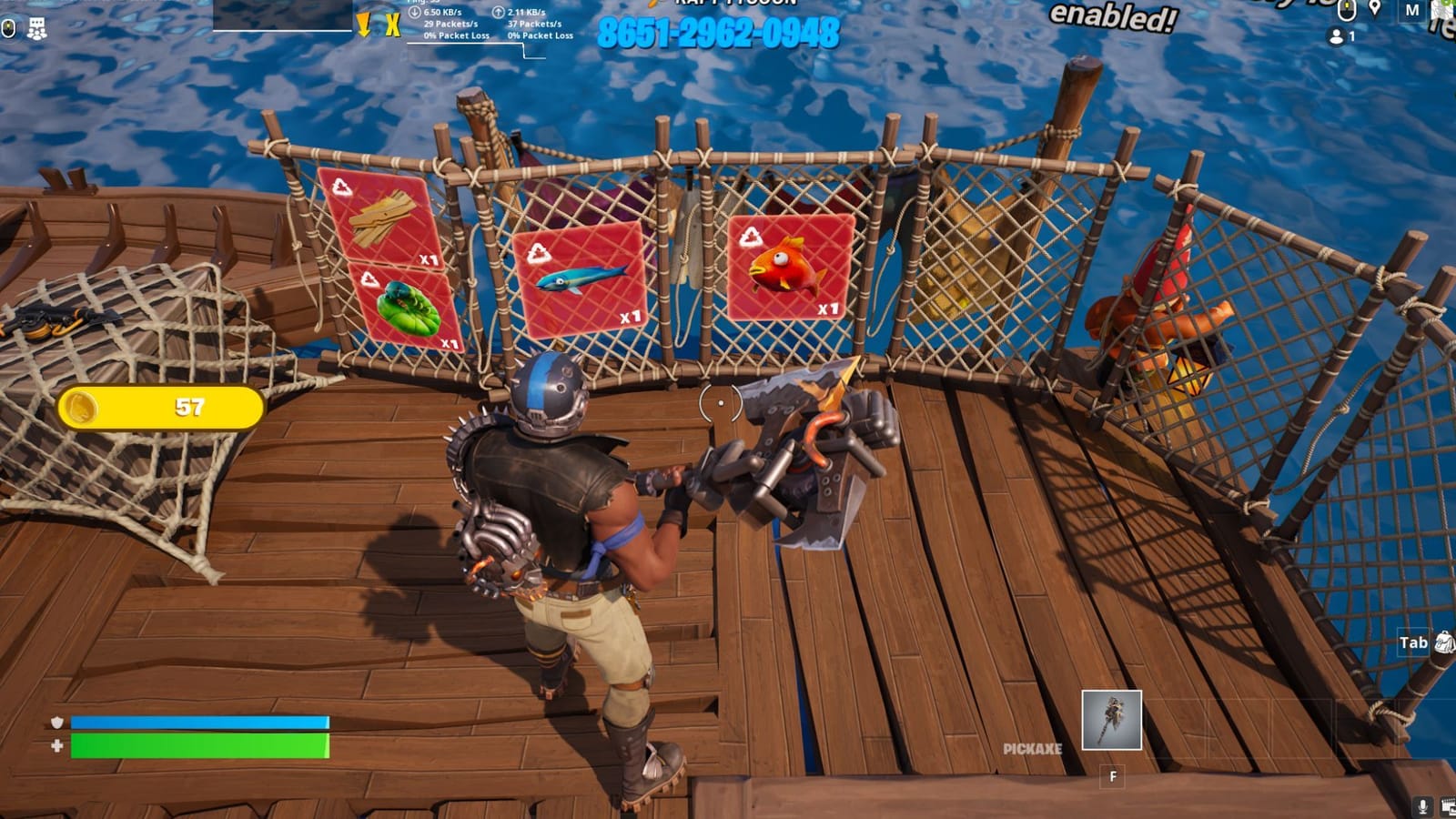 Fortnite Raft Tycoon: UEFN map code and how to play